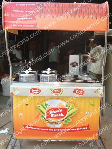 Make your business big with our eye catching 6 feet sweet corn machine ...