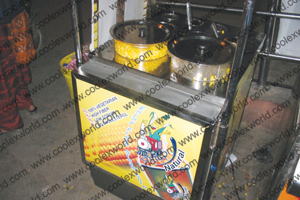Make your business big with our eye catching 6 feet sweet corn machine ...