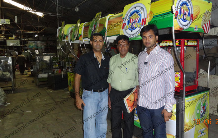 Portable Sweet corn mini machine to save your space